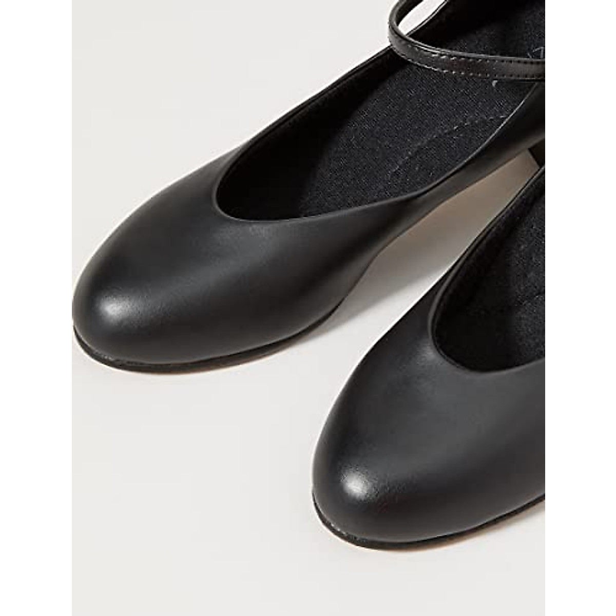 Capezio Women's Jr. Footlight Character Shoe,Black,7.5 M US