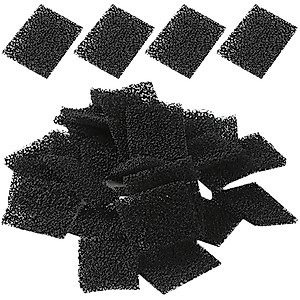 Happyyami 60pcs Water Pump Filter Cotton Aero Garden Replacement Filter Sponge Foam for Fish Tank Filters Aerogatden Small Water Dispenser Filter Sponge Tool Filter Pad Water Filter