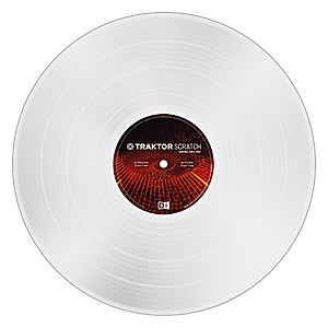 Native Instruments Traktor Scratch Control Vinyl MK2 - Clear, Single Vinyl