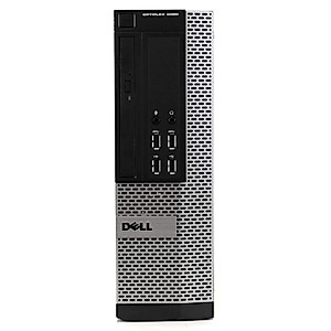 Dell Optiplex 9020 Desktop Computer PC, 16GB RAM, New 4TB Hard Drive, New 24 LCD Monitor, Windows 10 Home 64 Bit (Renewed)
