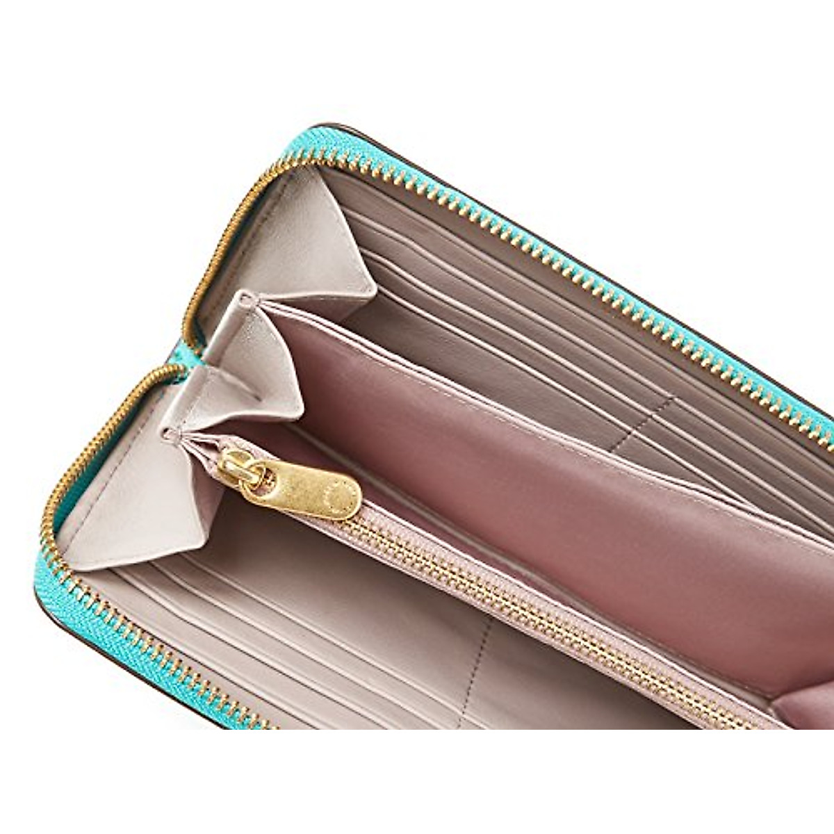 Marc By Marc Jacobs Ligero Leather Slim Zip Large Wallet, Wintergreen Multi