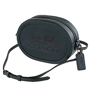 Coach Womens Camera Bag With Horse And Carriage (QB/Forest)