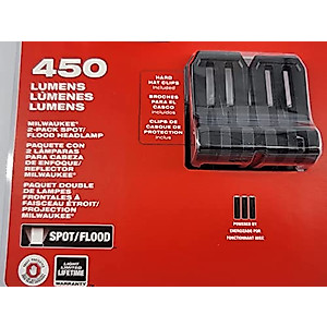 Milwaukee 450 Lumens LED Spot/Flood Headlamp (2-Pack)