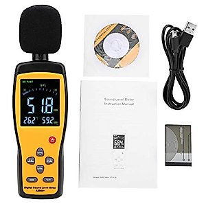 Okuyonic Digital Sound Level Meter Noise Monitor Decibel Meter for Checking for Controlling The Sound Level for Individuals