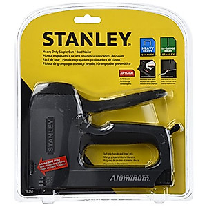 STANLEY SharpShooter Plus Nail Gun, Heavy Duty, Gray/Black (TR250)