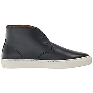 Ted Baker Men's CLARECB Burnished Leather Boot Chukka, Navy, 12