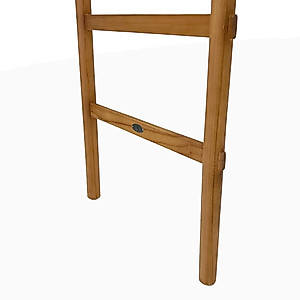 Asta Spateak Select Towel Ladder, Solid Teak 4-Bar Towel Ladder, ST-86 (60")