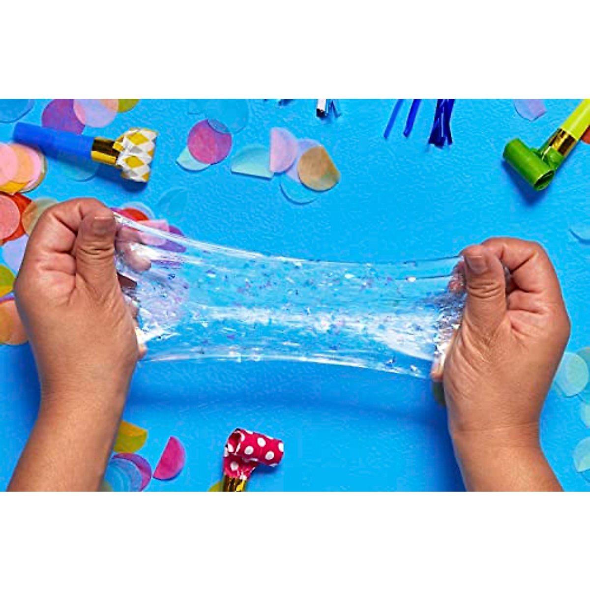 Elmer's PKG Gue Premade, Slime Kit, Includes Fun, Unique Add-Ins, Party Pack, 20 Count