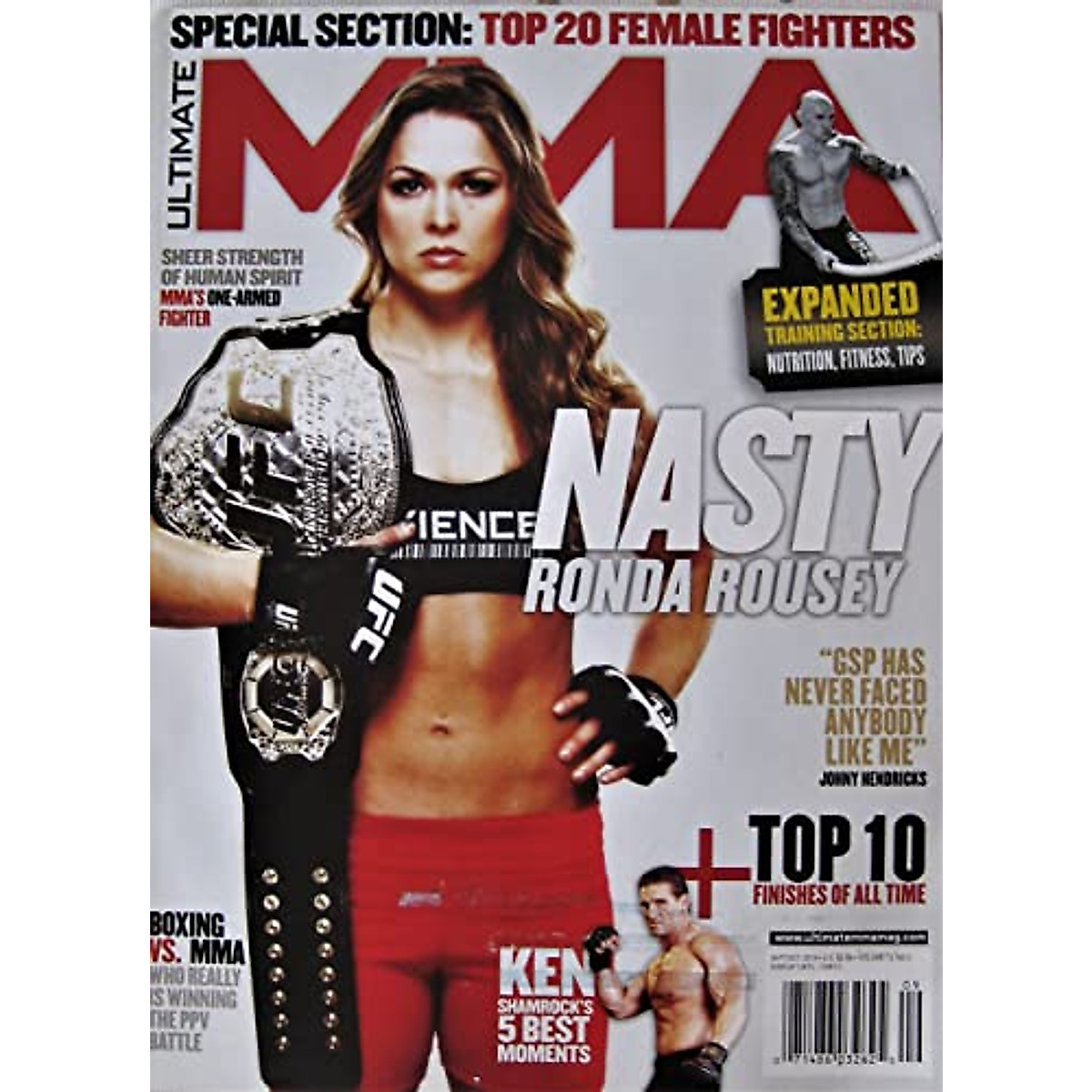 September/October 2013 MMA Magazine Rhonda Rousey
