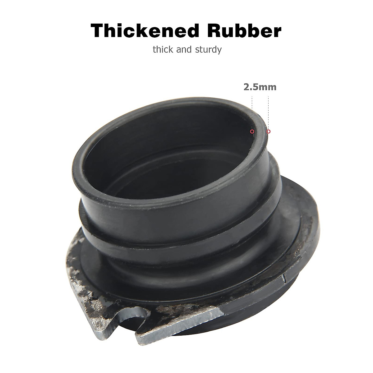 Garbage Disposal Parts for Insinkerator, 75499 Flex Coupler Replacement Parts Compatible with Insinkerator Anti-Vibration Tailpipe Replaces Part Number 74085