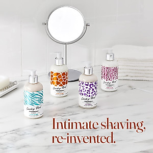 Coochy Plus Intimate Shaving Cream MOISTURIZING Plus CITRUS ELIXIR For Pubic, Bikini Line, Armpit - Rash-Free With Patent-Pending Formula–Prevents Razor Burns & Bumps, In-Grown Hairs, Itchiness 3 Pack