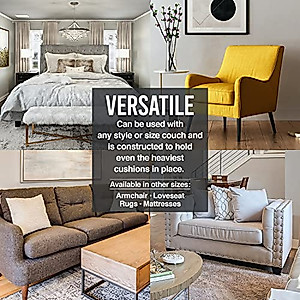 Nevlers 22" x 72" Anti Slip Cushion Gripper for Couch | Strong & Durable Gripper Pad Helps Keep Couch Cushions from Sliding - Multi-Purpose & Customizable Non Slip Pads for Home or Office Use