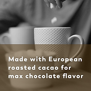 Cocoa Metro Organic Belgian Hot Drinking Chocolate (3-Pack), organic hot chocolate with chunks of rich chocolate, European cacao roasting brings out fullest chocolate flavor, Non-GMO hot cocoa, Not formulated for health benefits but for best chocolate fla