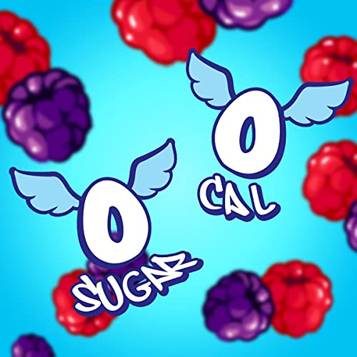 Splash Blast, Flavored Water Beverage, Wild Berry Flavor, 16.9 Fl Oz Plastic Bottles, 6 Pack