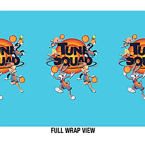 Space Jam 2 OFFICIAL Tune Squad Group 24 oz Insulated Canteen Water Bottle, Leak Resistant, Vacuum Insulated Stainless Steel with Loop Cap