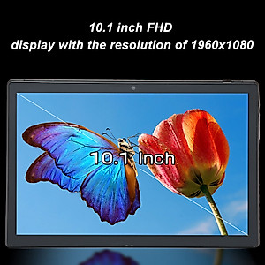 10 Inch Gaming Tablet for Android 12, 8GB RAM 256GB ROM Octa Core, 5G WiFi Dual Cameras 4G LTE Calling Tablet, for Learning, Working, Office, Travel