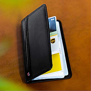 Wenger Luggage Diplomat Personal Card File 156, Black, One Size