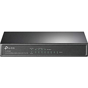 TP-Link TL-SF1008P 8 Port FE PoE Desktop Switch by TP-LINK