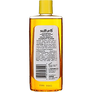 Sulfur-8 Shampoo Deep Cleaning 7.5 Ounce (221ml) (3 Pack)
