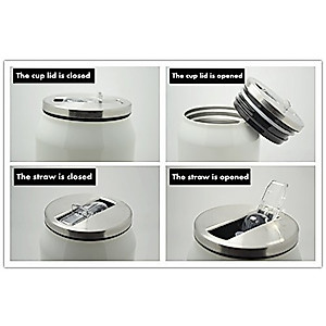 Fashion Stainless Steel Insulated Vacuum Travel Mug, Only The Best Aunts Get Promoted To Godmother Travel Coffee Mug Tea Cup, Funny Gifts for Christmas Birthday Mug 10.3 Ounce