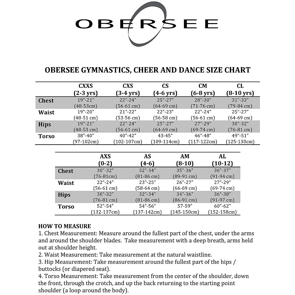 Obersee - O3GL041CXXS - Girl's Girls Gymnastics Leotard - Abby Turquoise | Child (2-3 Years)