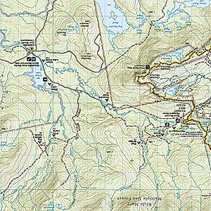 Baxter State Park Map [Mount Katahdin, Katahdin Iron Works] (National Geographic Trails Illustrated Map, 754)