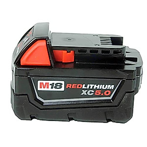 Milwaukee 2804-20 18V 1/2" Hammer Drill,48-11-1850 5.0Ah Battery