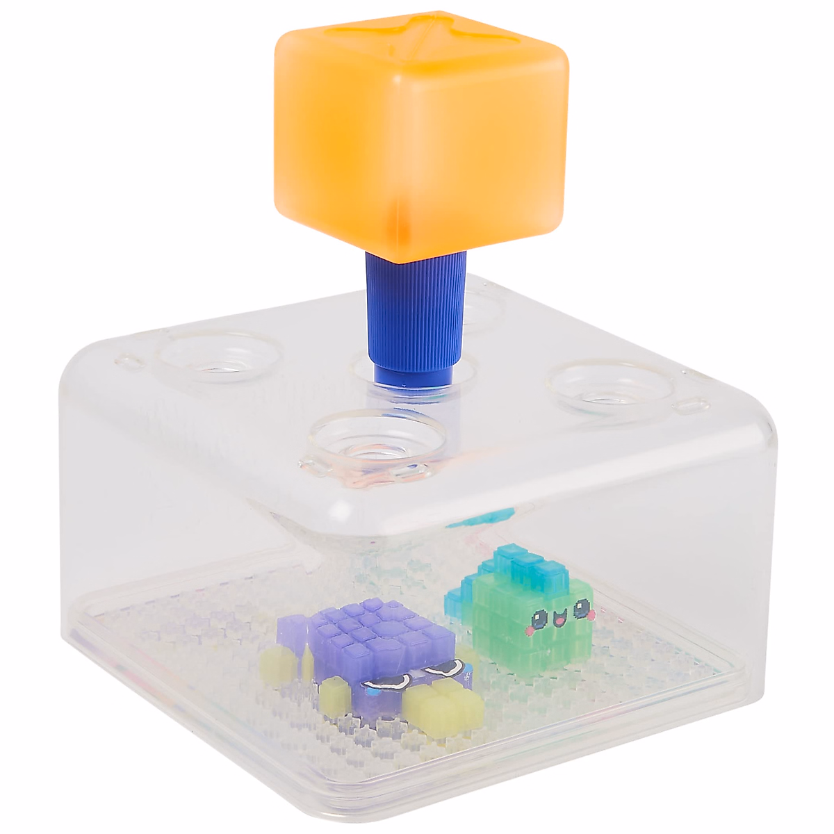 Pixobitz, Exclusive Neon Studio with 600 Water Fuse Beads, Decos and Accessories, Makes 3D Creations with No Heat, Arts and Crafts Kids Toys