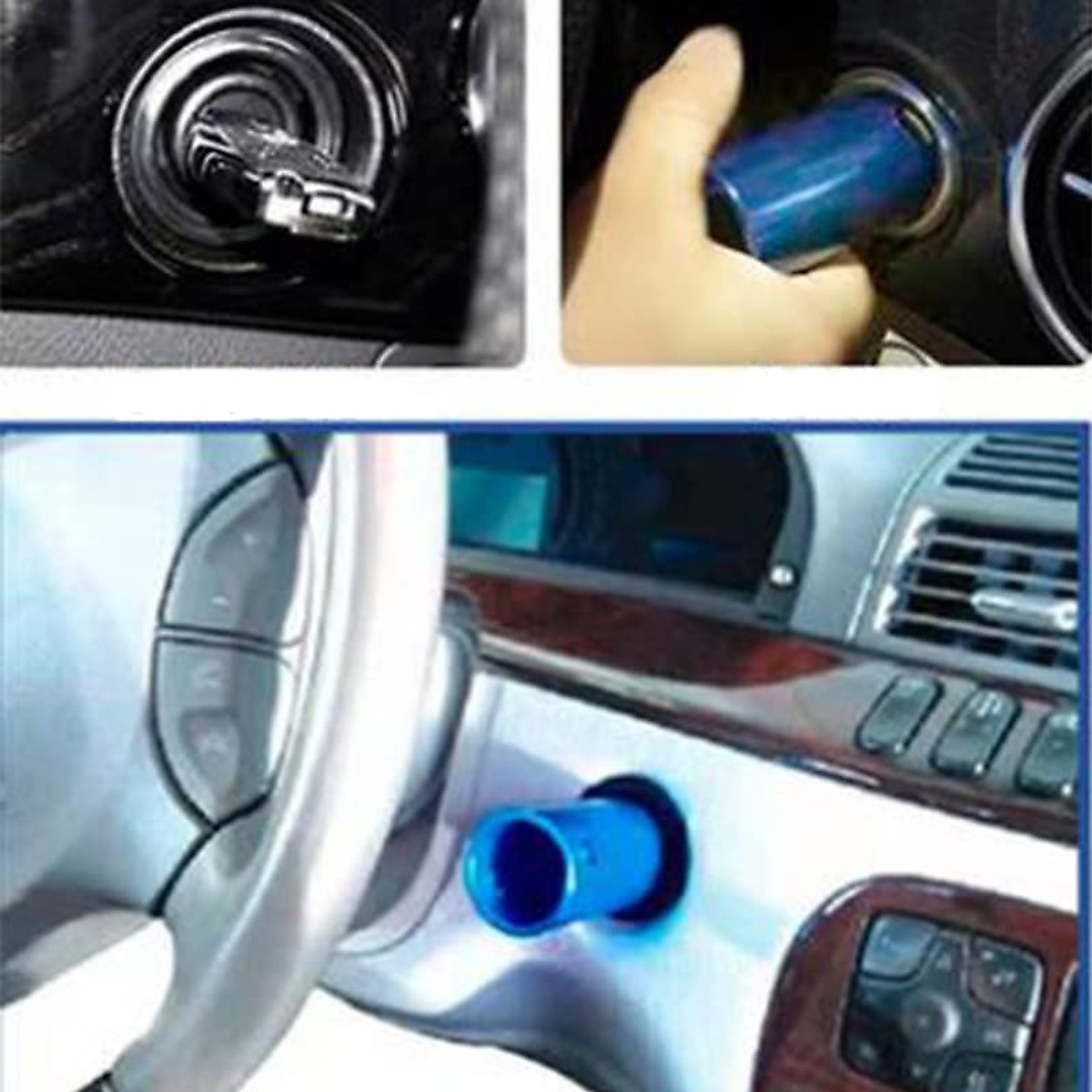 AZGIANT 4 in 1 Car ESL ELV Steering Wheel Lock Motor Ignition Lock Dowel Pin Removal Tool Kit, Disassembler Tool for Mercedes Benz W204 W207 W212 C200 GLK350 GLK300