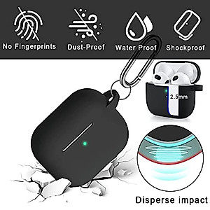 14 in 1 for AirPods 3 Case Accessories Set Kit for AirPods 3 Generation Case Cover Silicone 2021, Protective Case for Apple AirPod Gen 3 3rd Charging Case with Ear Cover[2021Released 3st Gen]