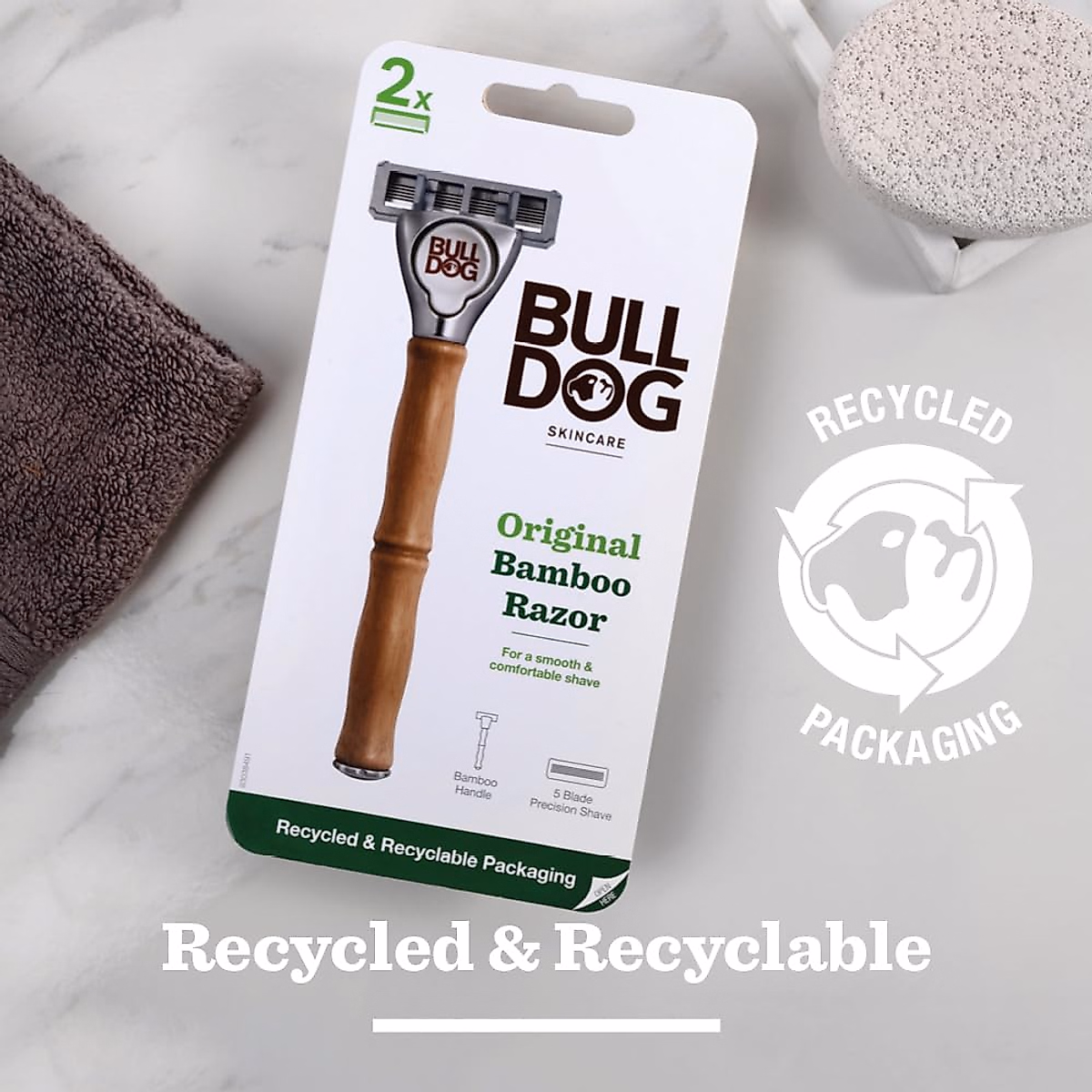 Bulldog Skincare - Original Bamboo Razor
