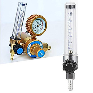 Argon Co2 Gas Flow Meter Scale Tester Measure Flowmeter for Mig Tig Welder Welding