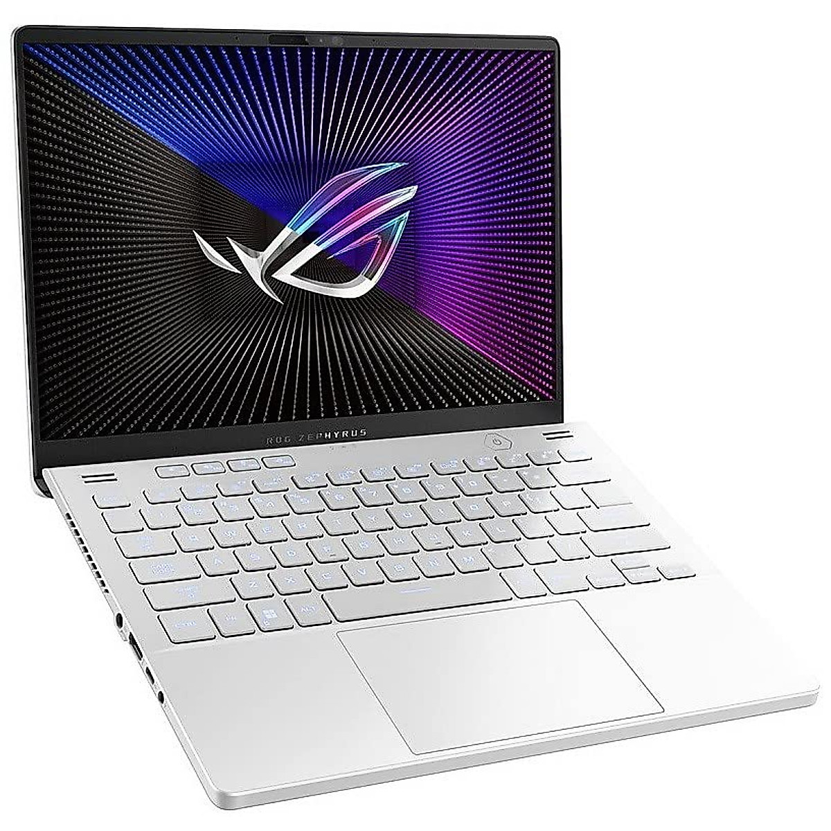 EXCaliberPC 2023 ASUS ROG Zephyrus G14 GA402XZ-CS94 Pro Extreme (AMD Ryzen 9 7940HS, 32GB RAM, 2TB NVMe SSD, RTX 4080 12GB, 14" QHD+ 165Hz, Windows 11) Anime Matrix Gaming Notebook - Moonlight White