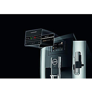 Jura 15145 Automatic Coffee Machine WE8, Chrome, 101 oz