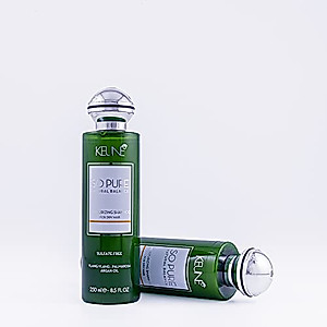 Keune So Pure Moisturizing Shampoo, Hydrating & Restorative Cleanser for Dry Hair, 8.5 Fl Oz