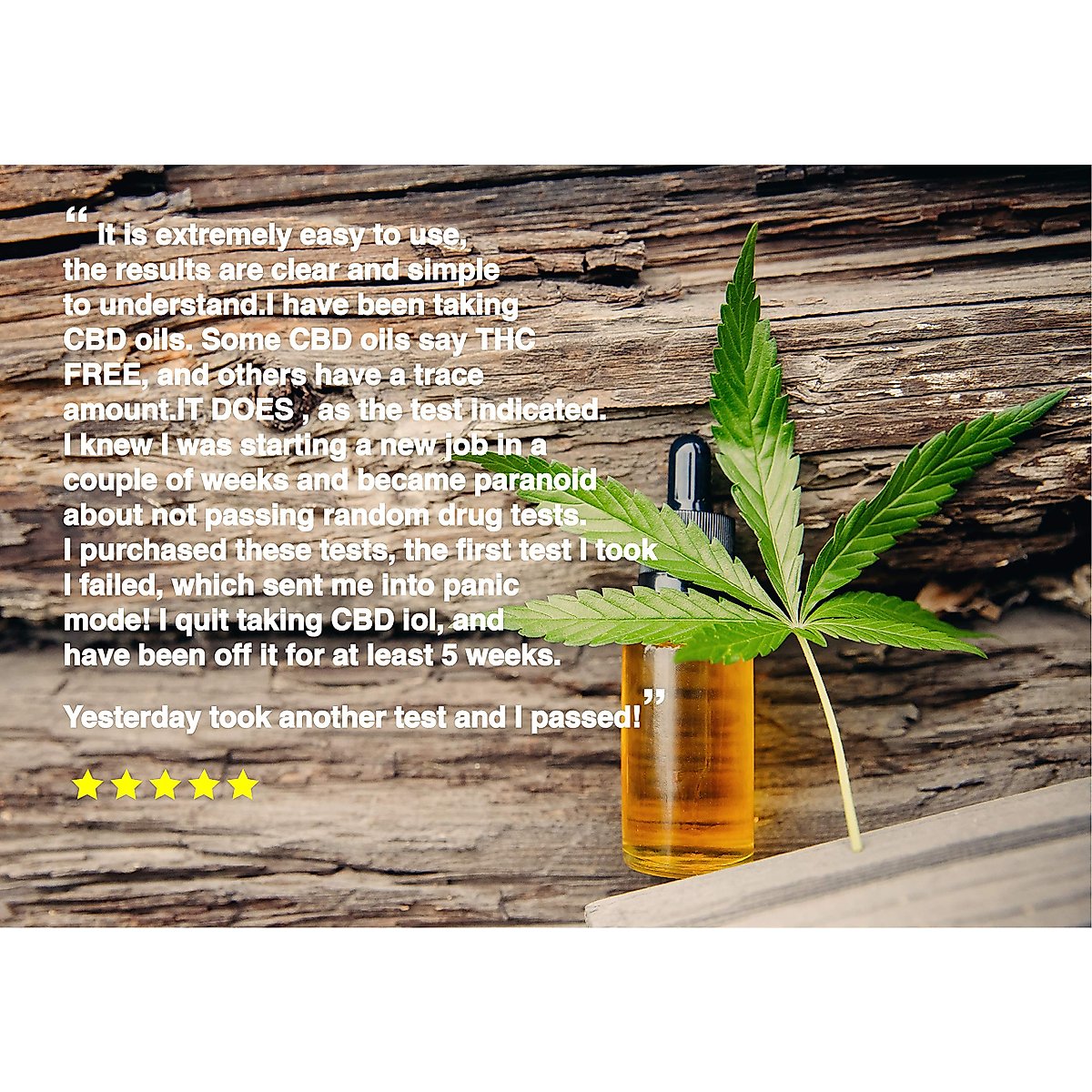 2 Pack - DrugExam Made in USA Most Sensitive Marijuana THC 15 ng/mL Single Panel Drug Test Kit - Marijuana Drug Test with 15 ng/mL Cutoff Level for Detecting Any Form of THC (2)
