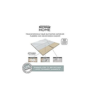 Rust-Oleum 100806 Home Floor Coating Kit White
