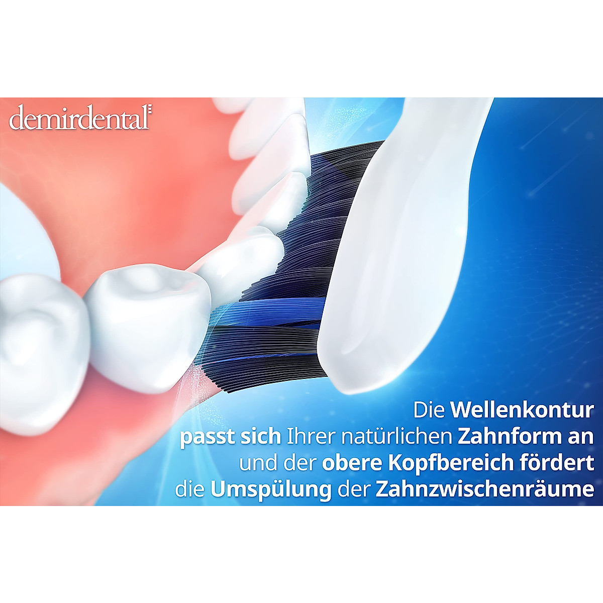 Toothbrush Heads Active Charcoal Hard Compatible with Philips Sonicare Toothbrush Heads - Replacement Heads for Natural Cleaning - Hard Brush Heads - White - HX9058-8 Pack