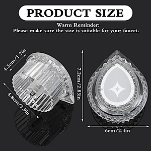 2 Pcs Replacement Knob Handle Kit, Compatible with Moen 100710 Shower Handle, Showers HandleSS Replacements for Single Handles Bathroom Faucet Tub Showers Handles, Shower Knob Replacement