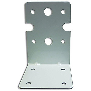 CFS – Heavy Duty Mounting Bracket for Water Filter Housing Compatible with WFAB100 Models – Whole House Metal Mounting Bracket for Standard Filter Housings – White, 1 Pack