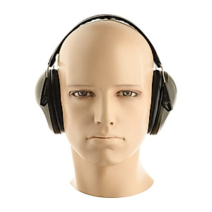 M-Tac Passive Ear Protection for Shooting Tac Force - Tactical Military Hearing Protection Noise Reduction Earmuffs