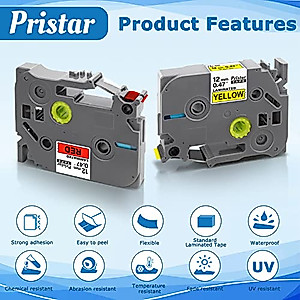 6X Compatible Label Tape for Brother TZe-231 TZ-231 TZe-431 TZe-531 TZe-631 TZe-731 TZe 12mm 0.47 Laminated Label Maker Tape for Brother PT D220 D210 D600 D215e H111 H110 D200 P700 H100 2040 1280