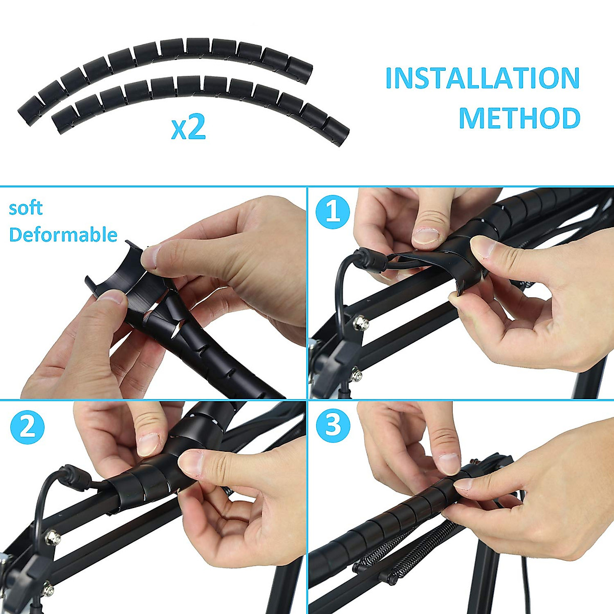 Yeti Nano Mic Boom Arm with Nano Pop Filter - Mic Suspension Boom Arm Stand and Windscreen Compatible with Blue Yeti Nano Microphone by YOUSHARES