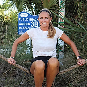 Sweaty Bands Womens Girls Headband - Non-Slip Velvet-Lined Exercise Hairband - Wicked Black 1-Inch