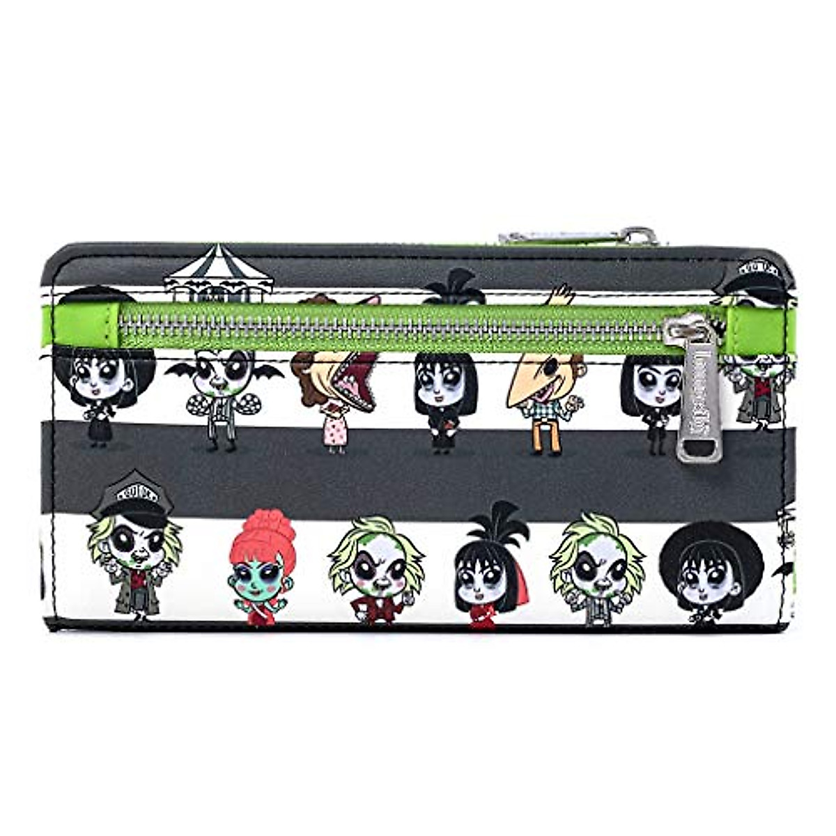 Loungefly Beetlejuice Chibi All Over Print Faux Leather Wallet