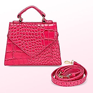 Women’s Trendy Mini Designer Crossbody Bags, Top Handle Clutch Handbag, Cute Shoulder Purse