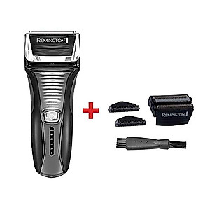 Remington F5-5800, Power Series Inercept Cutting Foil Razor/Men's Shaver with SPF-300 Screens & Cutters, Pivot & Flex Technology, and Stainless Steel Blades - Bundle