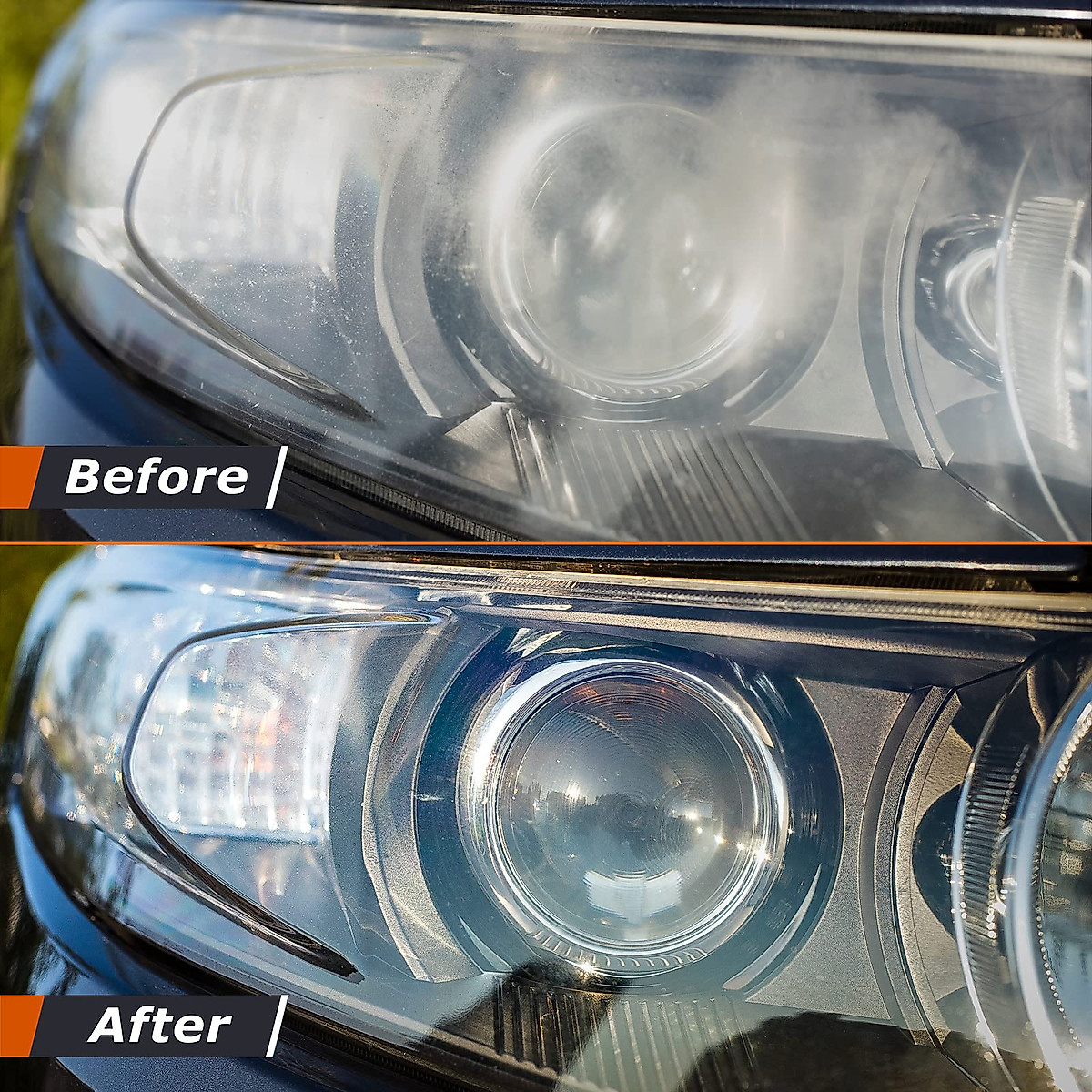 THINKWORK Buffer Polisher,10 Inch Car Polisher Sets with 4 Buffing and Polishing Bonnets,6 Variable Speed 1500-3600 RPM,Double handle, Ideal for Car Waxing