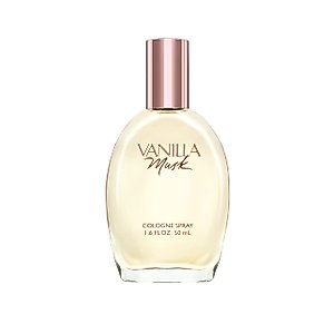 Vanilla Musk Cologne Spray, Vegan Formula, Perfume, Warm and Cozy Natural Vanilla, 1.6 oz