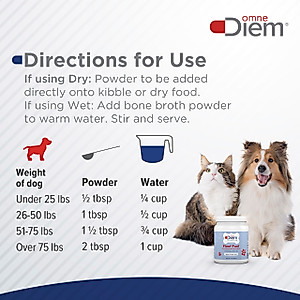 OmneDiem Floof Fuel for Cats & Dogs - Pure Norwegian Poultry Bone Broth - Pet Food Topper - Tasty Chicken Flavor, Rich in Protein - Supports The Health of The Joints, Gut, Skin & Coat - 21oz (595g)
